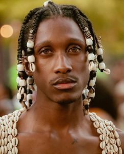 Innovative 2024 Men's Braids with Beads: Cultural Fusion & Modern Style ...
