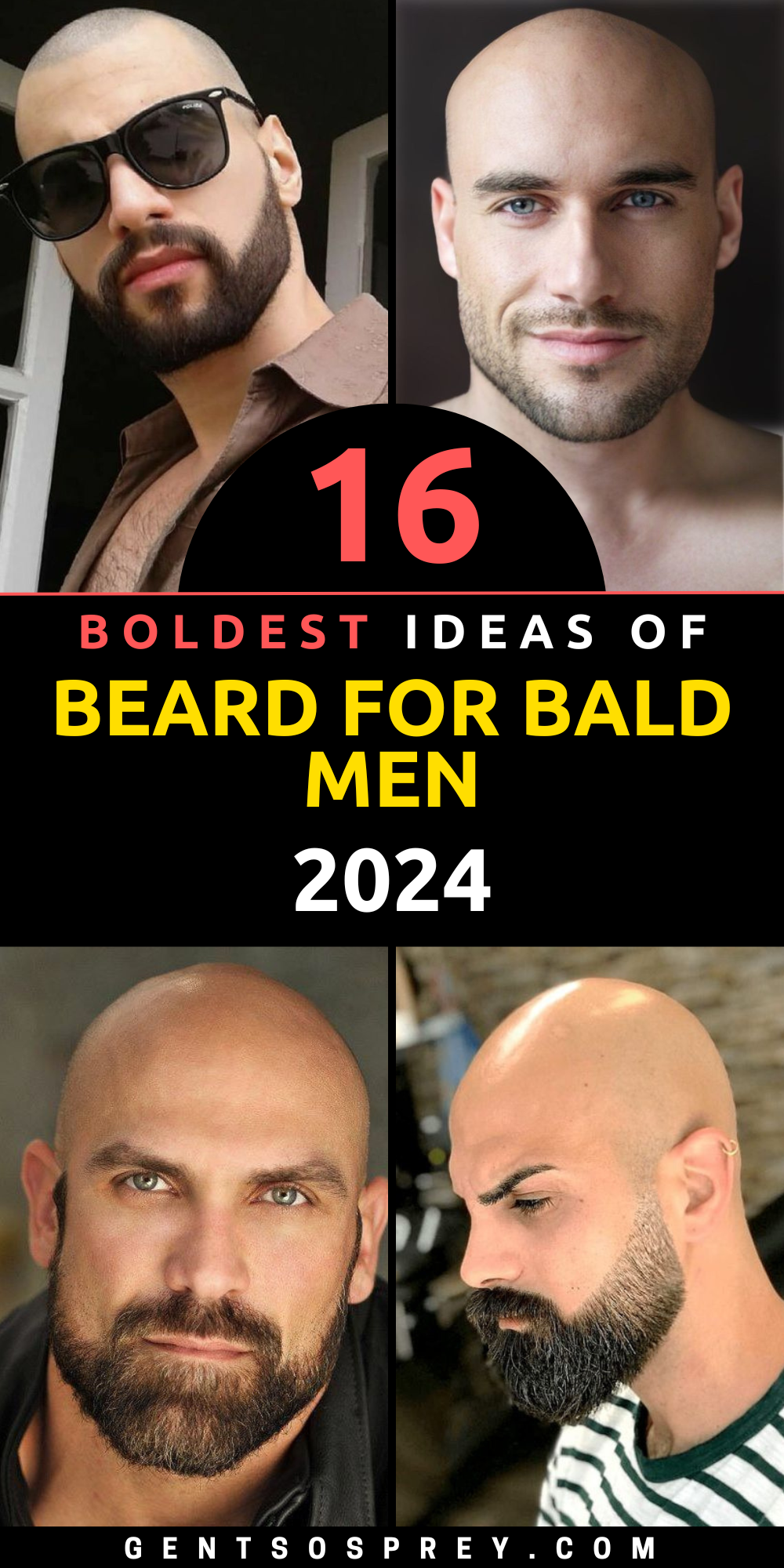 Discover Top 16 Beard Styles For Bald Men In 2024 Embrace Bold Masculinity With These Trends