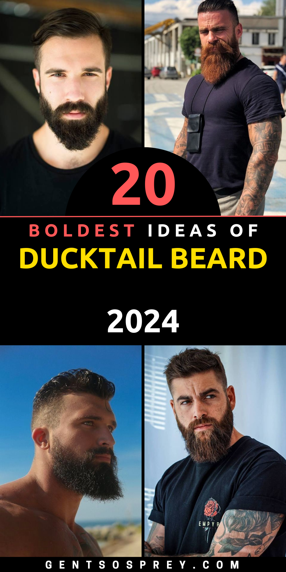 Master the Ducktail Beard Look in 2024: Top 20 Styles to Enhance Your ...