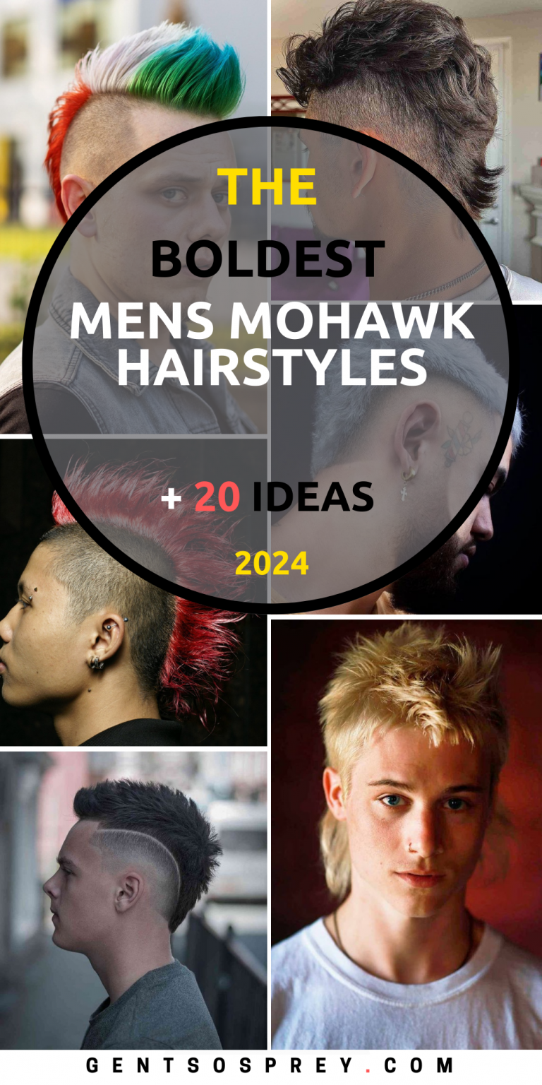 2024's Men's Hairstyles: Get the Perfect Mohawk - Short, Faded, Long ...