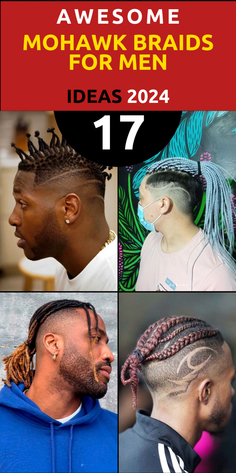 Discover 2024's Trending Mohawk Braids for Men: Styles for Every ...