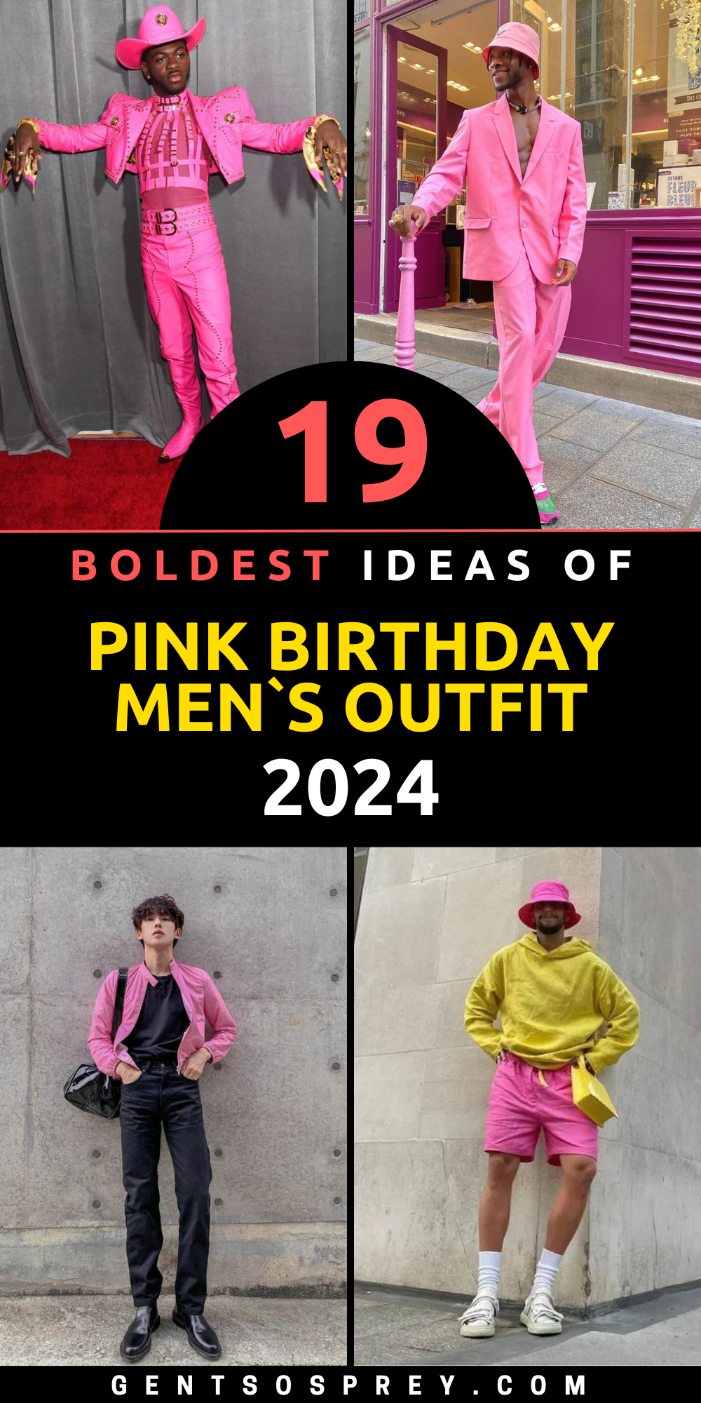 Revolutionize Your Style with Pink: Top 19 Men's Birthday Outfit Ideas ...