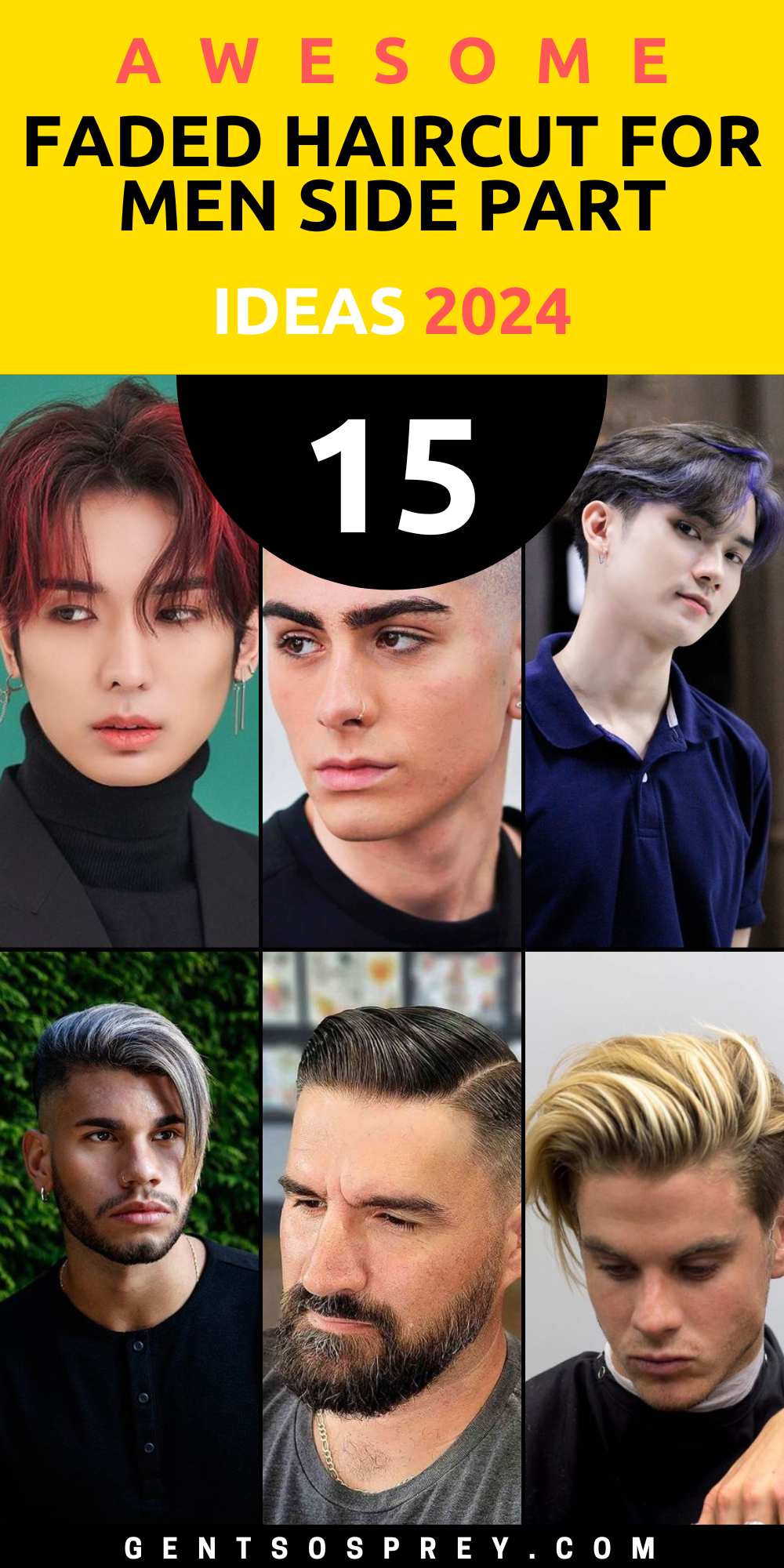 Faded Haircut for Men Side Part: 15 Trendy Styles for 2024 - Master the ...
