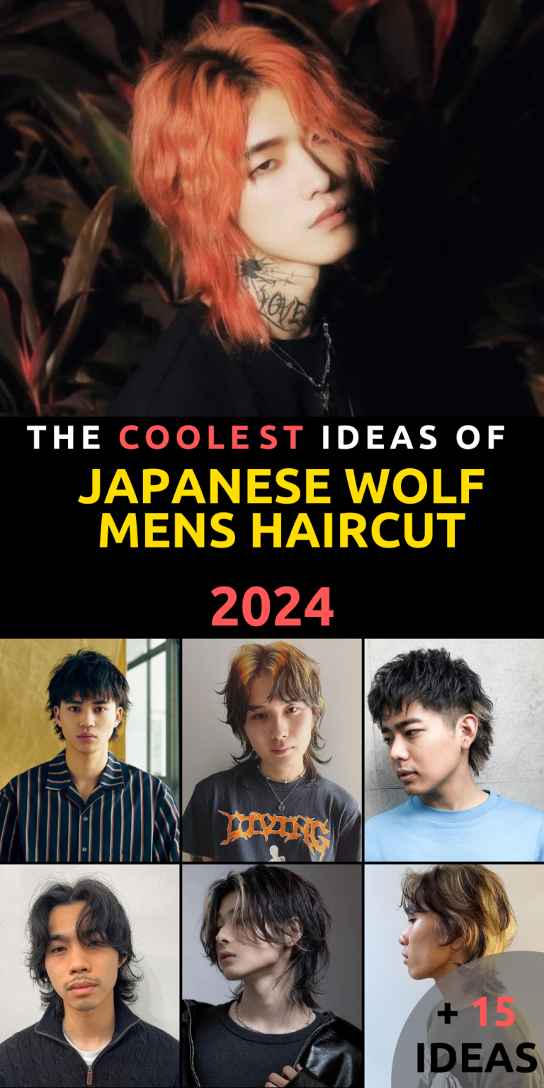 Top 15 Japanese Wolf Haircuts for Men in 2024: Styles that Blend ...