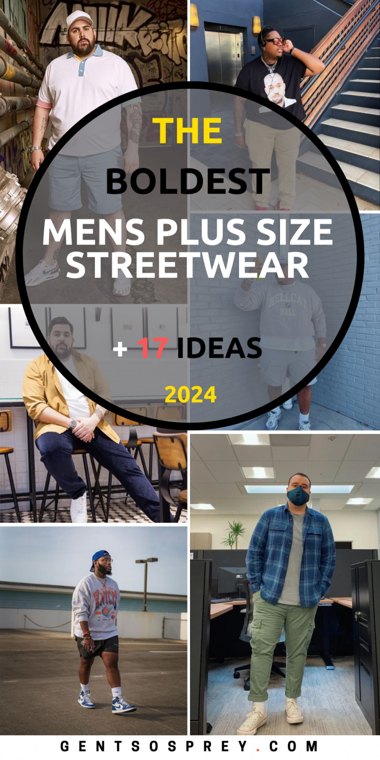 Revolutionize Your Wardrobe: Top 17 Plus Size Men's Streetwear Looks ...