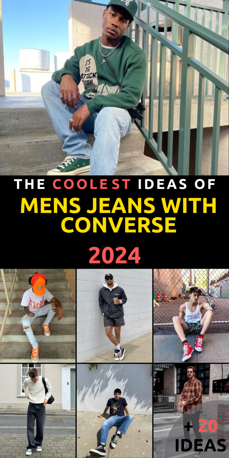 20 Trendsetting Men's Jeans and Converse Outfits for 2024 | Fashion ...