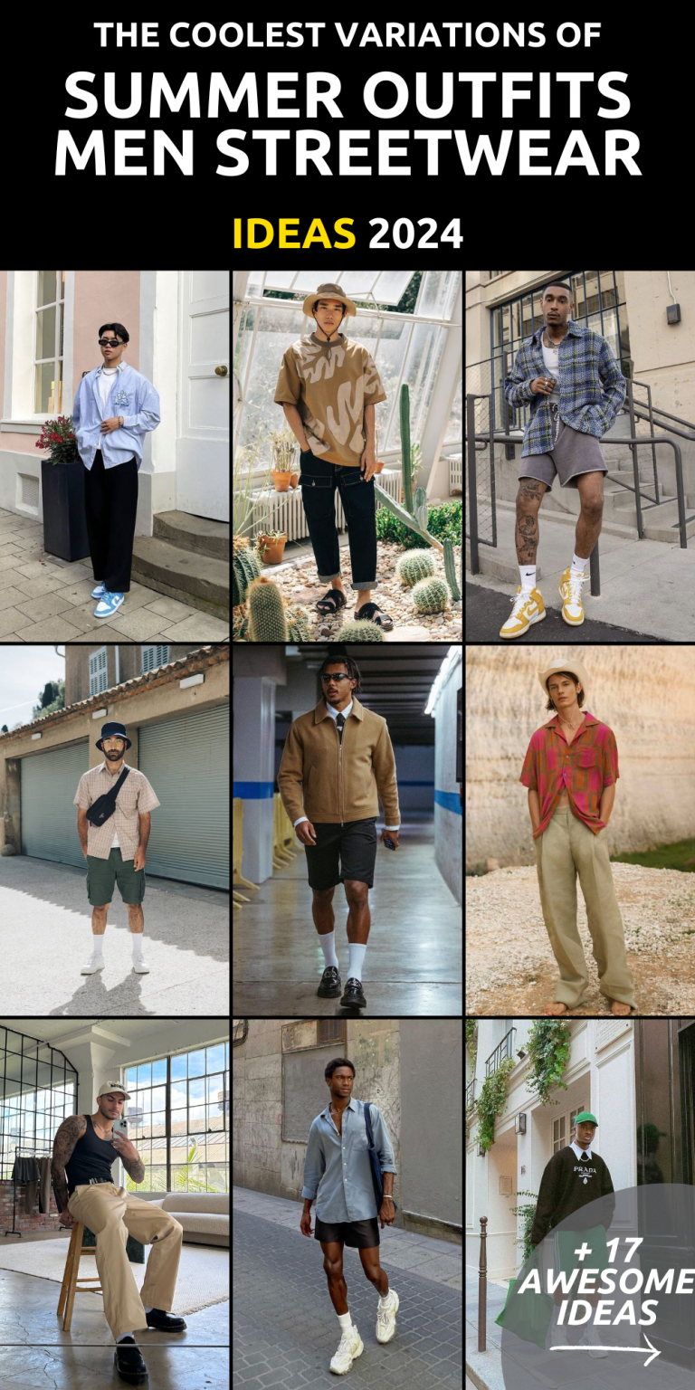 Explore Top 17 Summer Outfits for Men: Trendy Streetwear Looks of 2024 ...