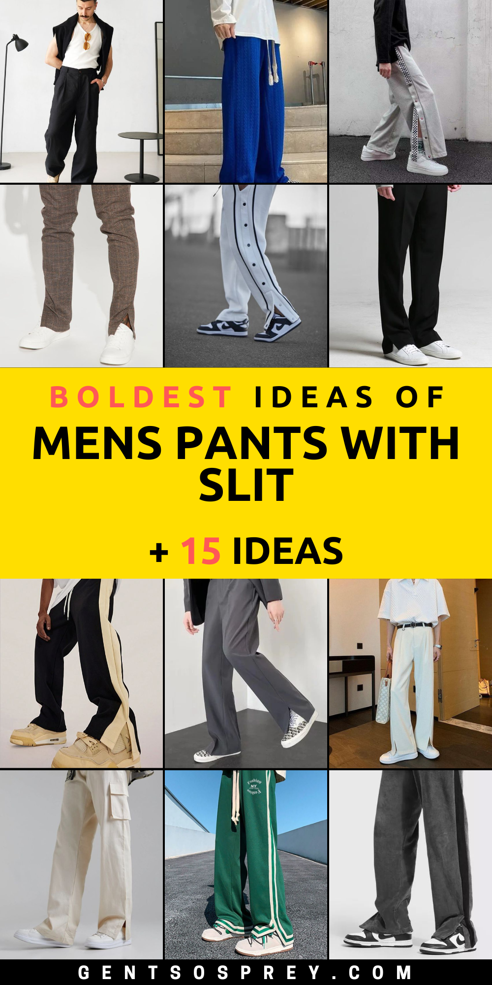 Discover 2024's Top 15 Men's Pants with Slit Designs - Elevate Your ...