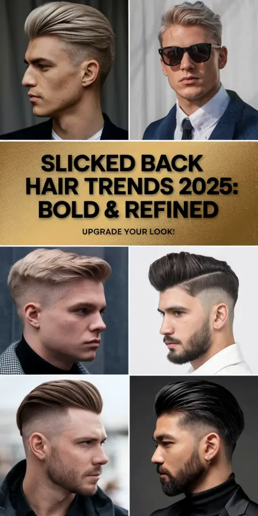 23 Ideas for Slicked Back Hair Men in 2025: Classic, Modern, and Edgy ...
