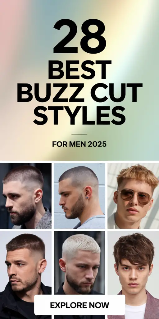 Explore 28 Stylish Buzz Cut Ideas for Men 2025 – Fade, Blonde, Curly ...